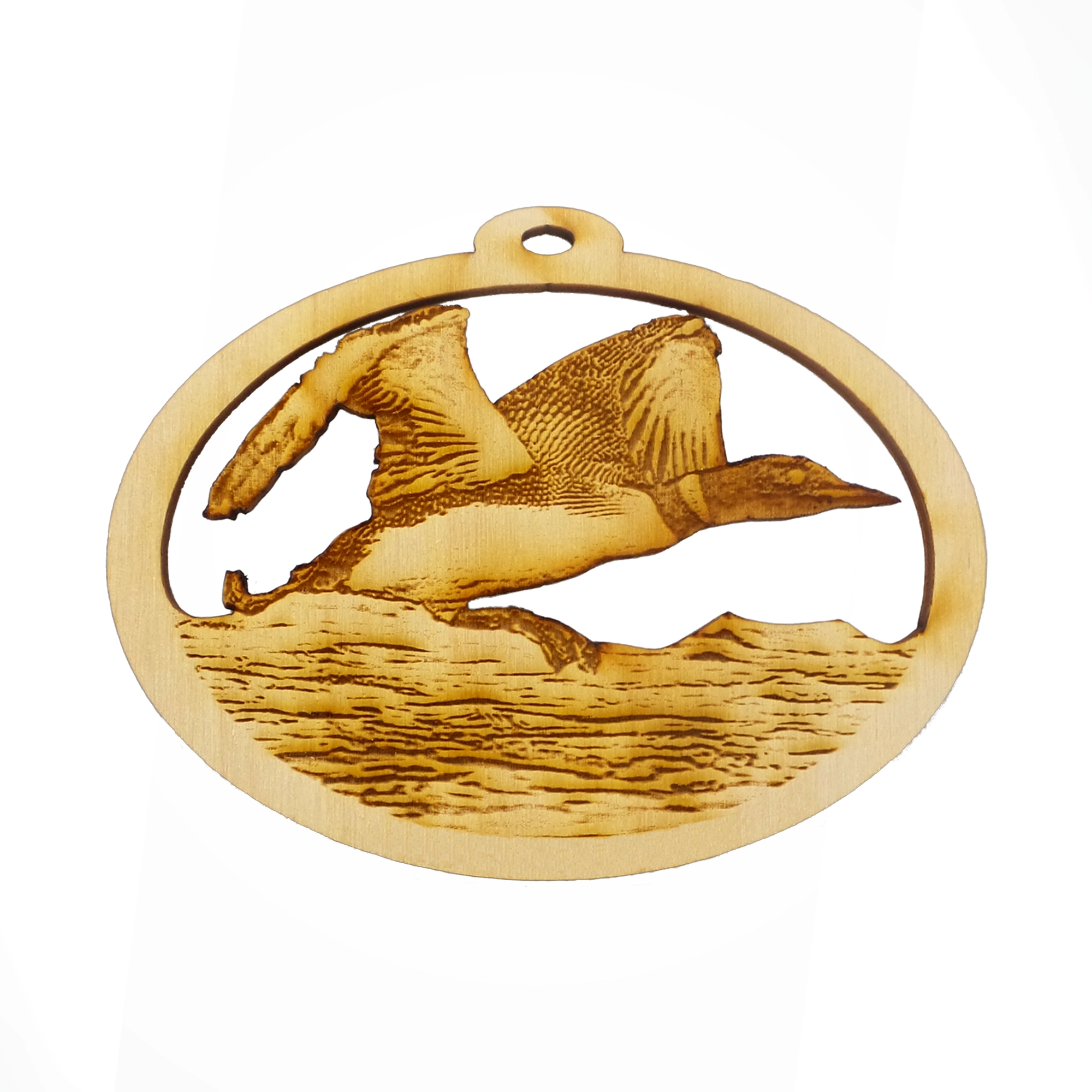 Loon Christmas Tree Ornament | Personalized | Palmetto Engraving