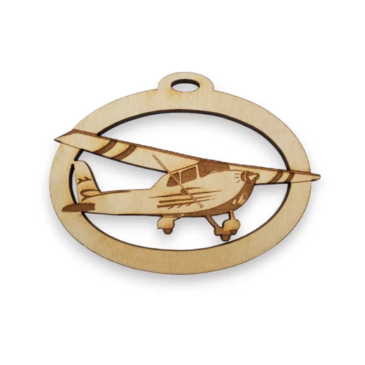 Airplane Christmas Ornament | Palmetto Engraving