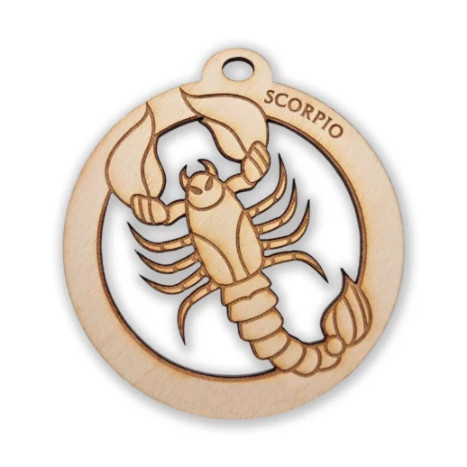 Scorpio Zodiac Ornament | Personalized | Palmetto Engraving